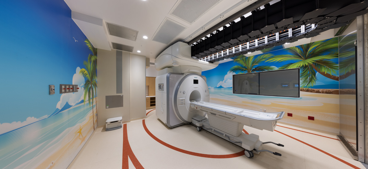 Joe DiMaggio Children's Hospital MRI OR Photo Highlights in Hollywood, FL.